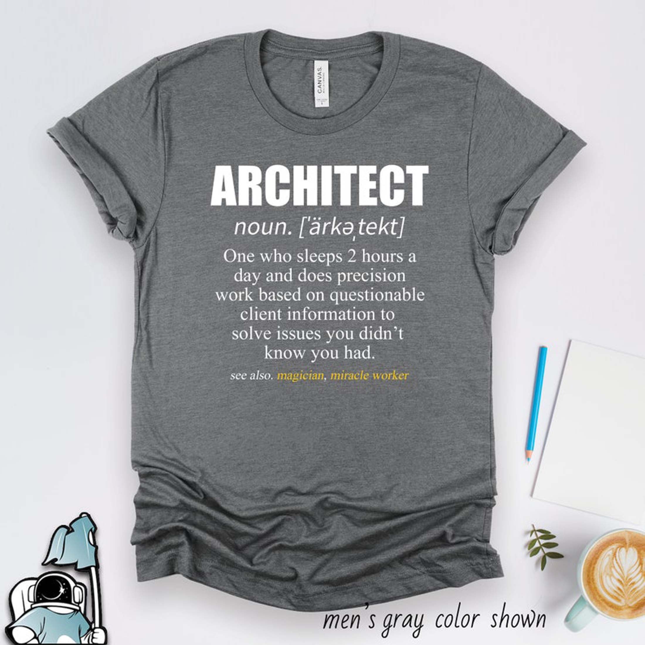 Architect Definition Shirt, Architect Shirts, Architect Gifts, Funny ...