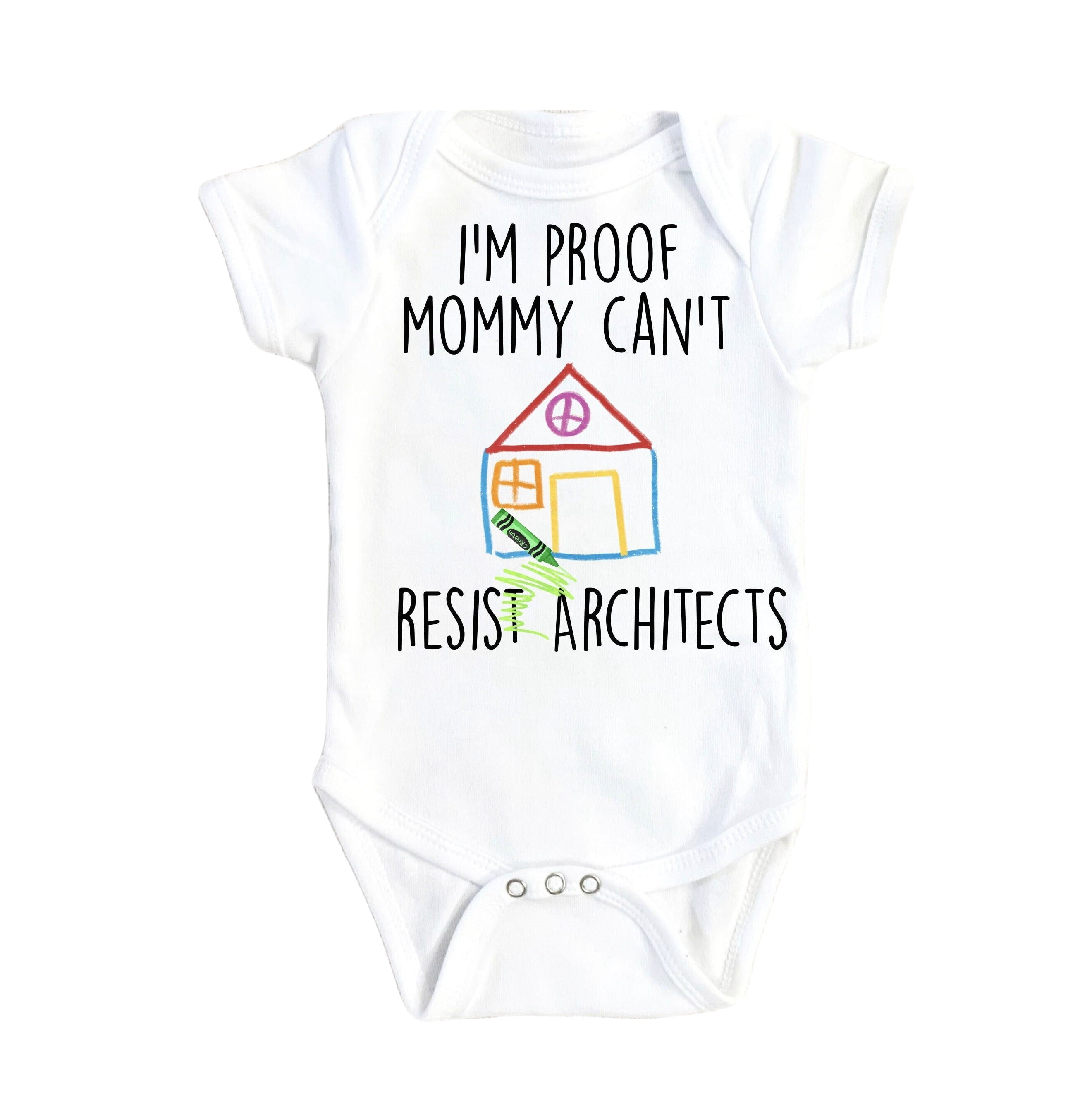 Architect Proof - Baby Boy Girl Clothes Infant Bodysuit Funny Cute Newborn - Walmart.com