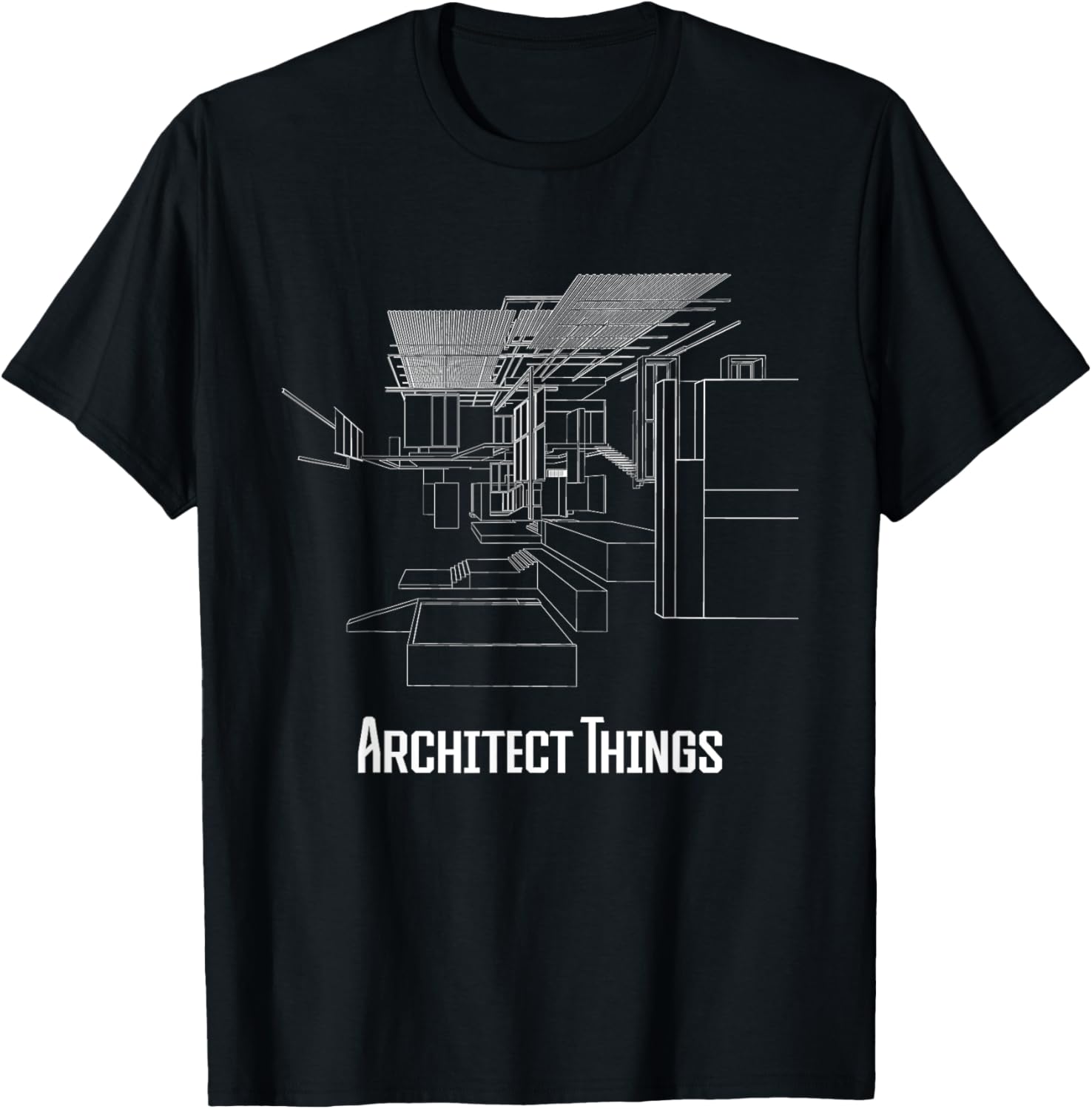 Architect Things - Architecture Artwork Designer Planner T-Shirt - Walmart.com