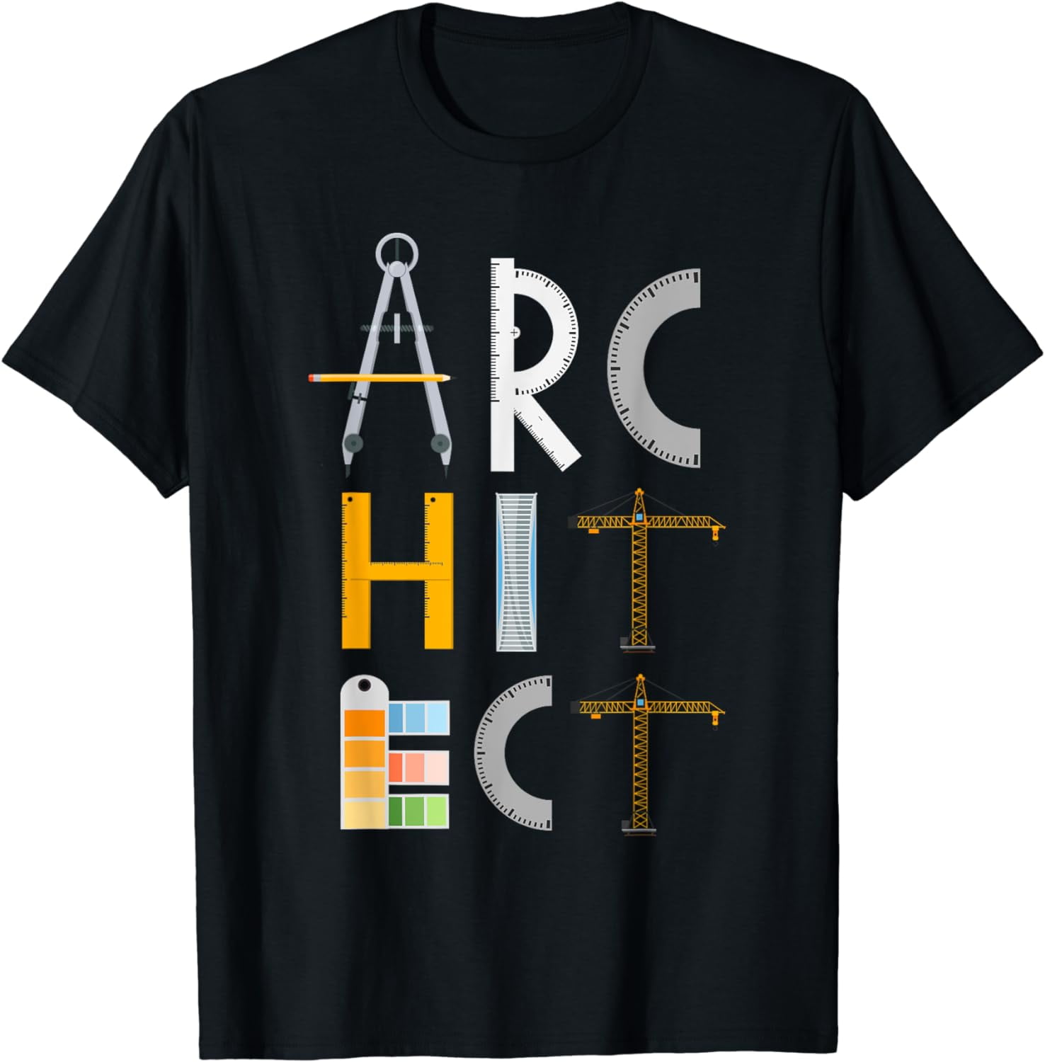 Architect Tshirt Gifts Architecture Students Men Women Kids - Walmart.com