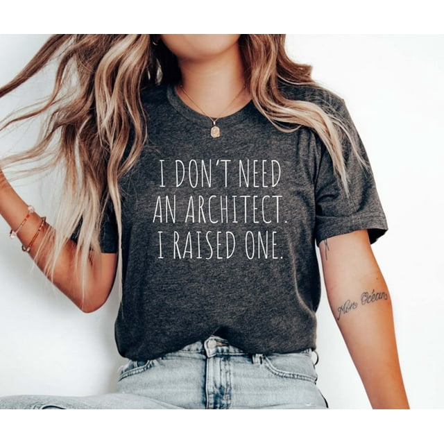 Architect mom shirt, Architect tshirt, Architect gift, Gift for ...