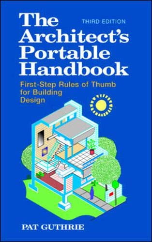 Pre-Owned The Architect's Portable Handbook: First-Step Rules of Thumb ...