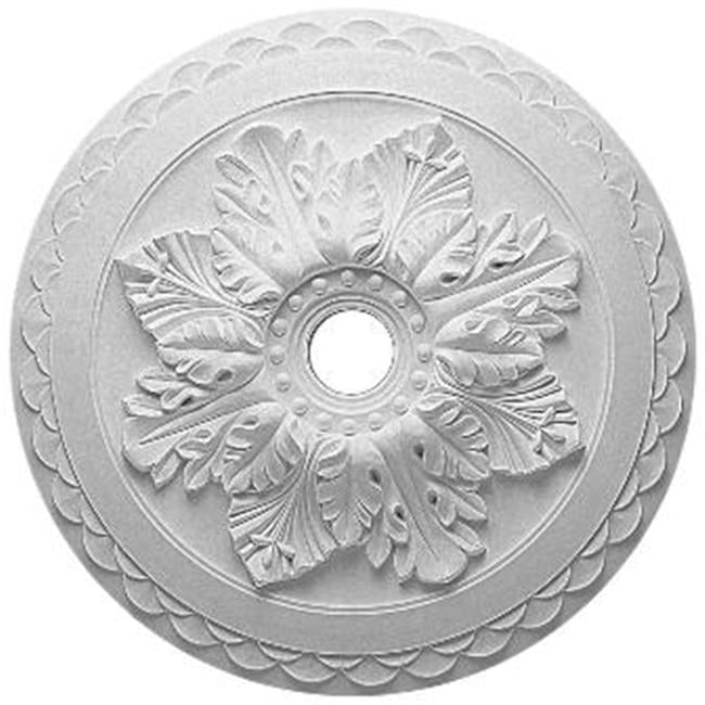 Architectural Accents - Bordeaux Deluxe Ceiling Medallion 23.62 in. OD ...