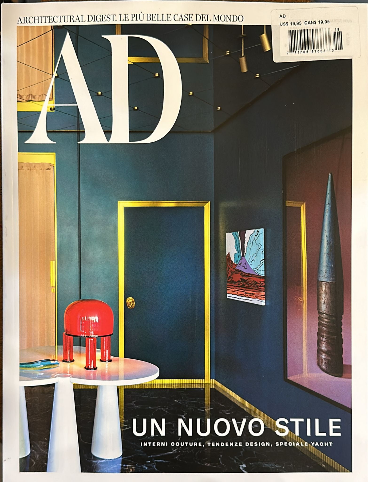 Architectural Digest Italia Magazine September 2025 - Walmart.com