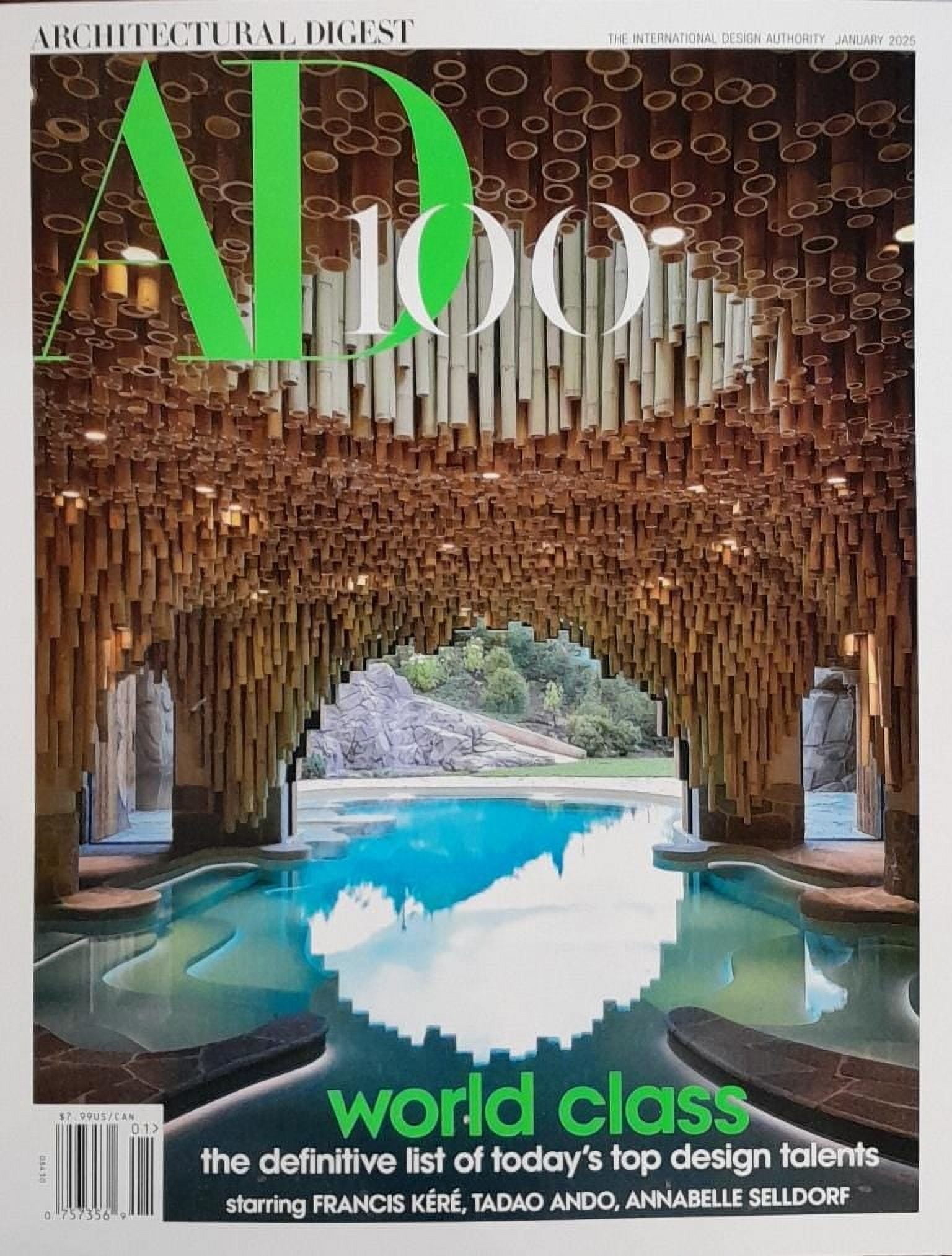 Architectural Digest Magazine January 2025 - Walmart.com