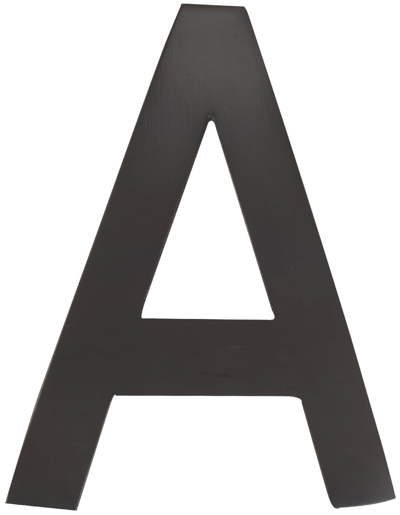 Architectural Mailboxes 3582-A 4" Tall Solid Brass House Letter ...