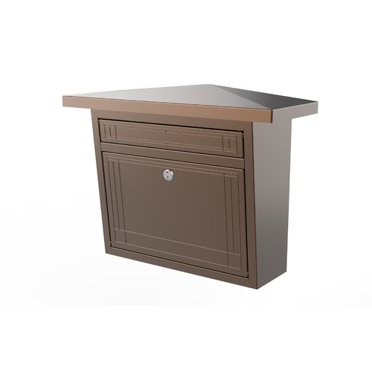 Architectural Mailboxes Parkside Locking Wall Mount Mailbox - Walmart.com