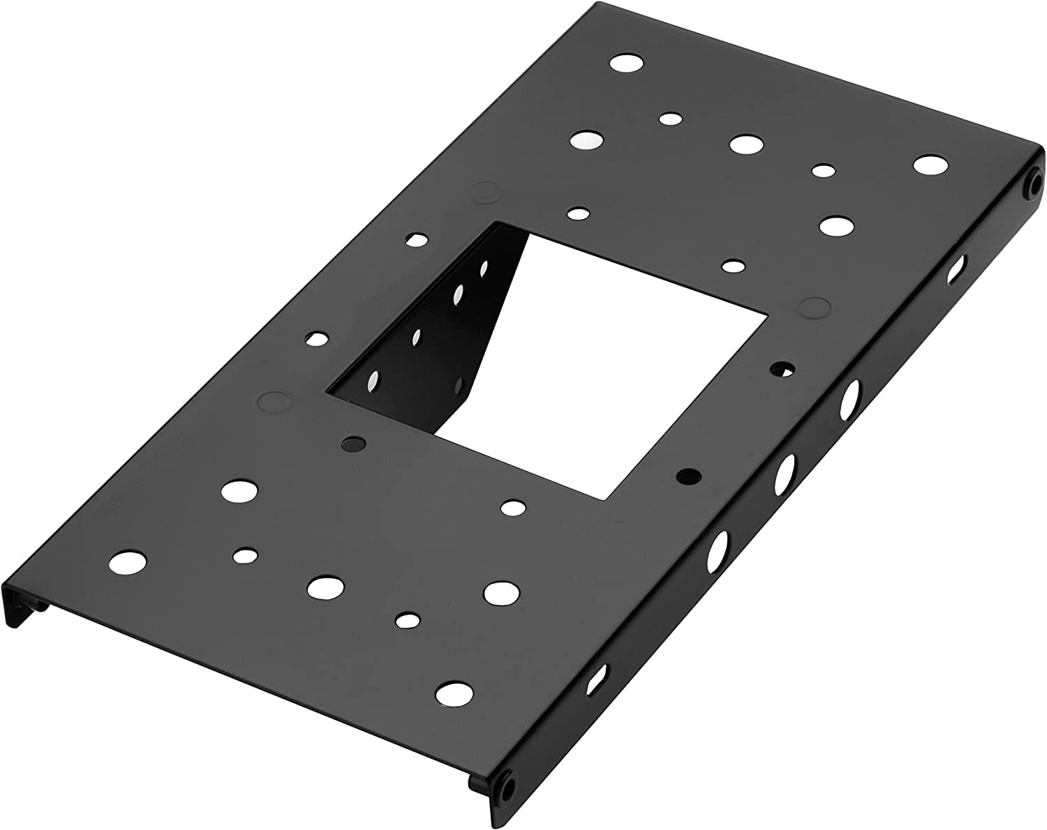 Architectural Mailboxes Galvanized Steel Black Mailbox Mounting Plate ...