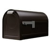 Step2 MailMaster Hudson Mailbox | Black Mailbox with Newspaper Holder ...
