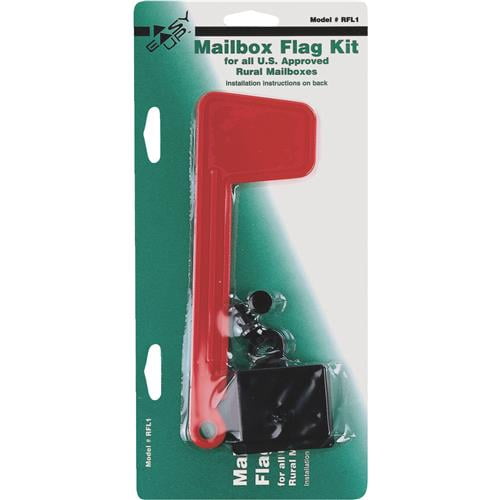 Architectural Mailboxes Plastic Replacement Mailbox Flag Kit, Each ...