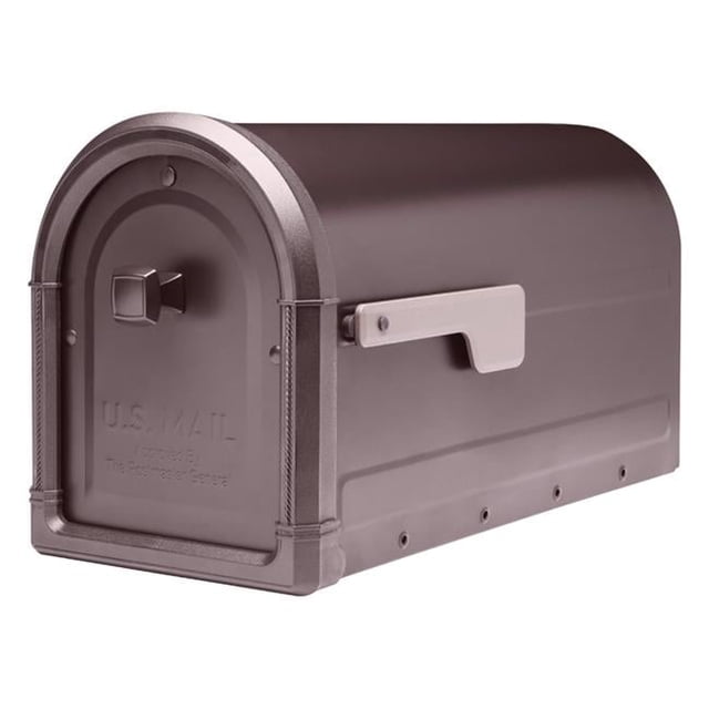 Architectural Mailboxes Roxbury Post Mount Galvanized Steel Post Mount ...