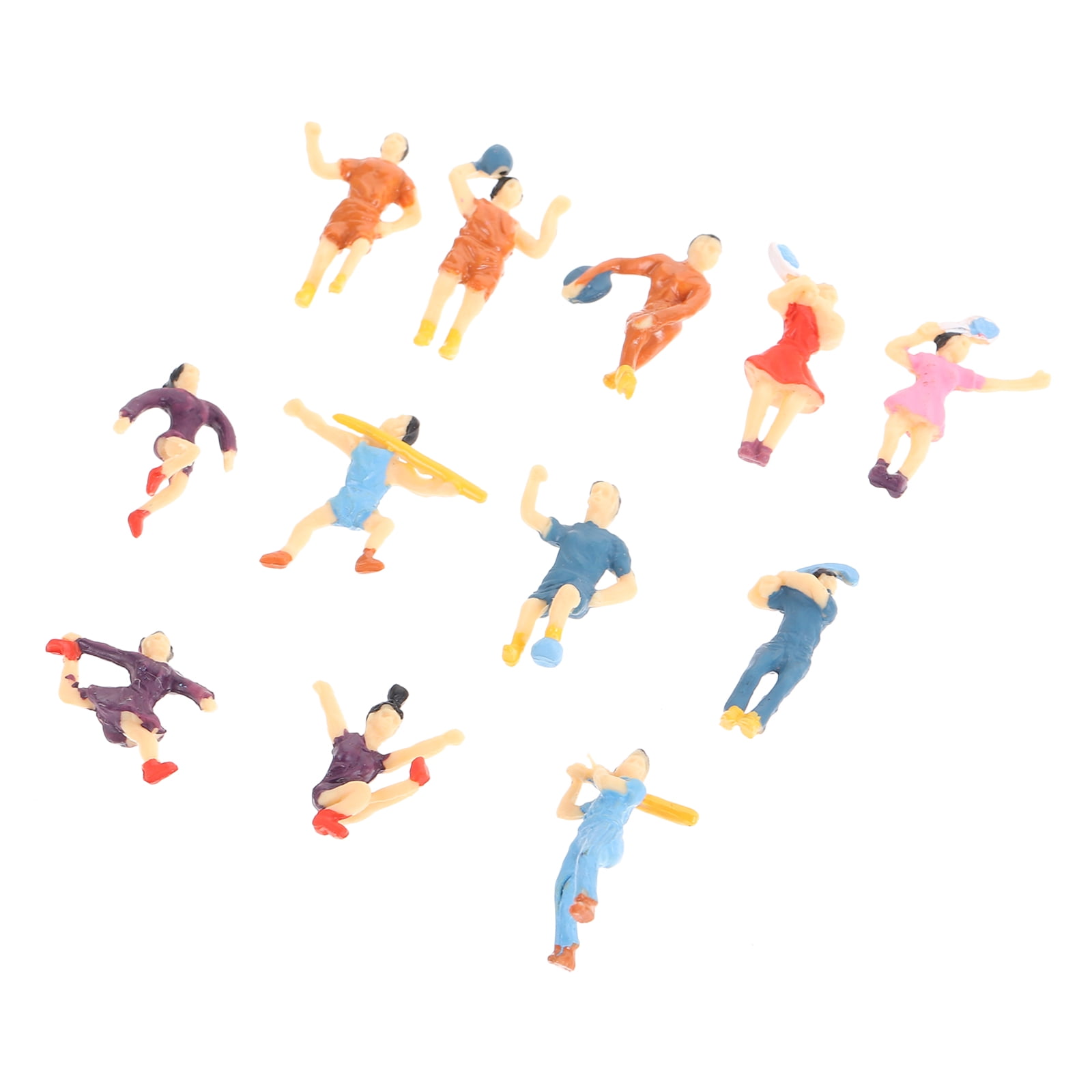 Architectural Model Figure 12 Pcs Mini Human Decor Models Goblincore ...