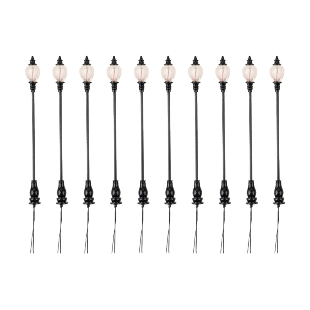 Architectural Sand Table Model Lamp 10PCS G-Shaped LED Street Light for ...