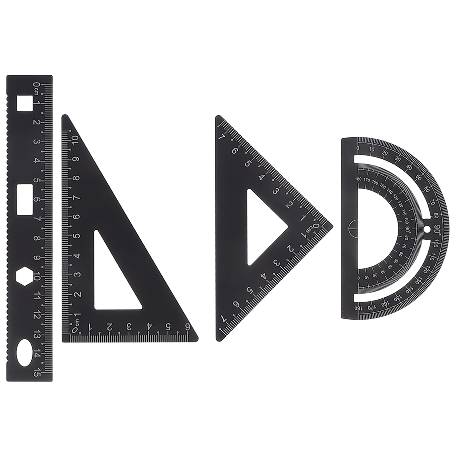 Architectural Scale Ruler Metal Set Convenient Carrying Student ...