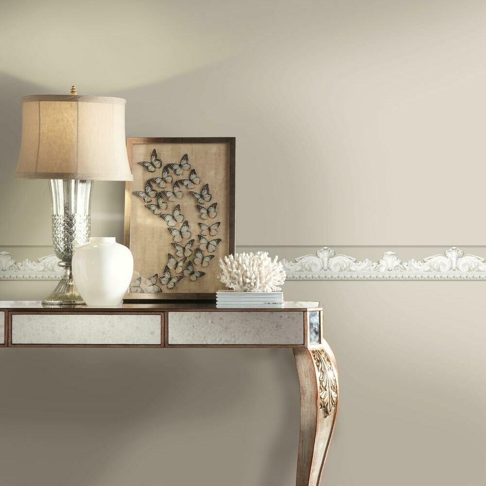 Architectural Scroll Peel and Stick Border - Walmart.com