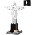 Architecture Christ The Redeemer Statue Building Blocks Sets Brazil ...