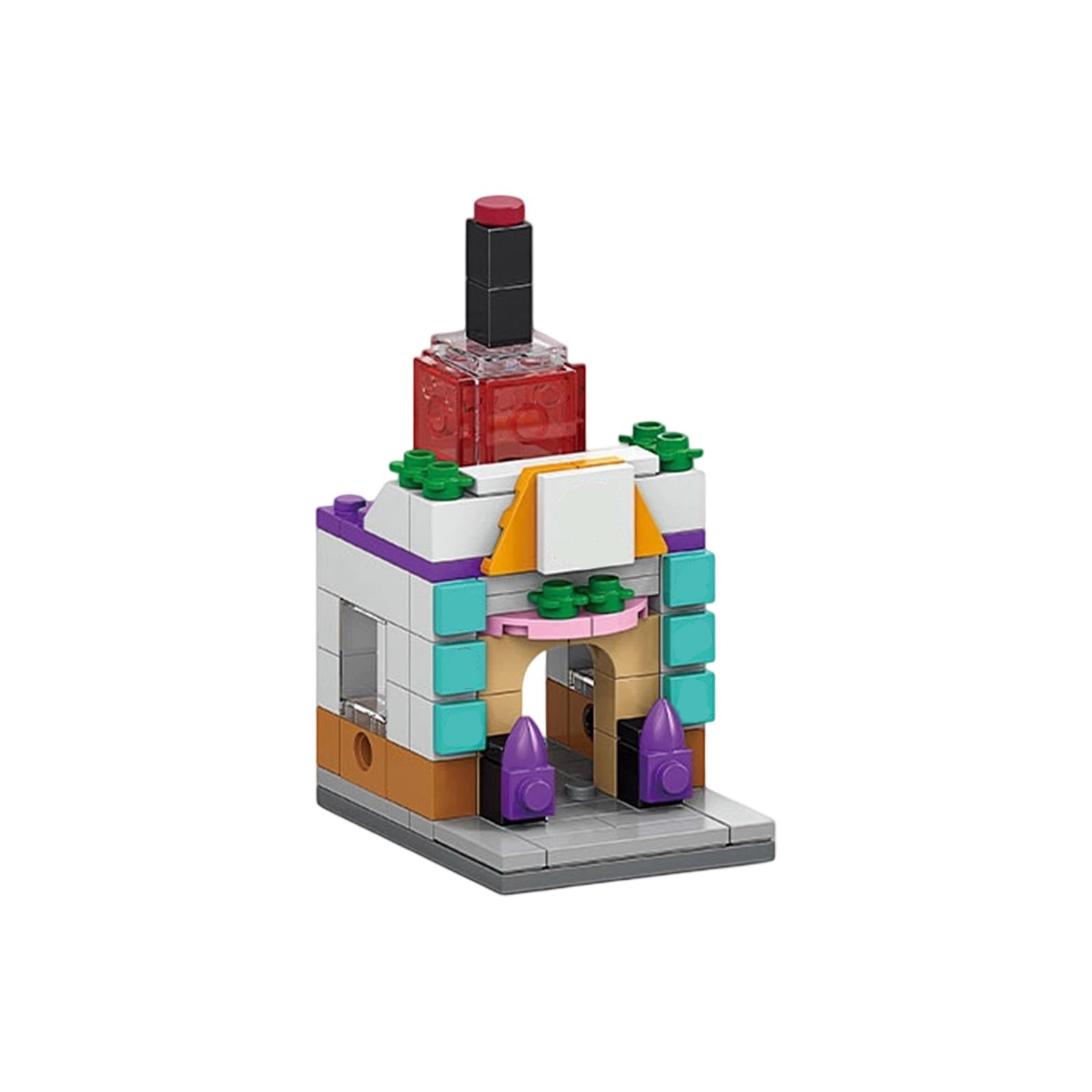Architecture City Street View Building Blocks Store Shop House Model ...