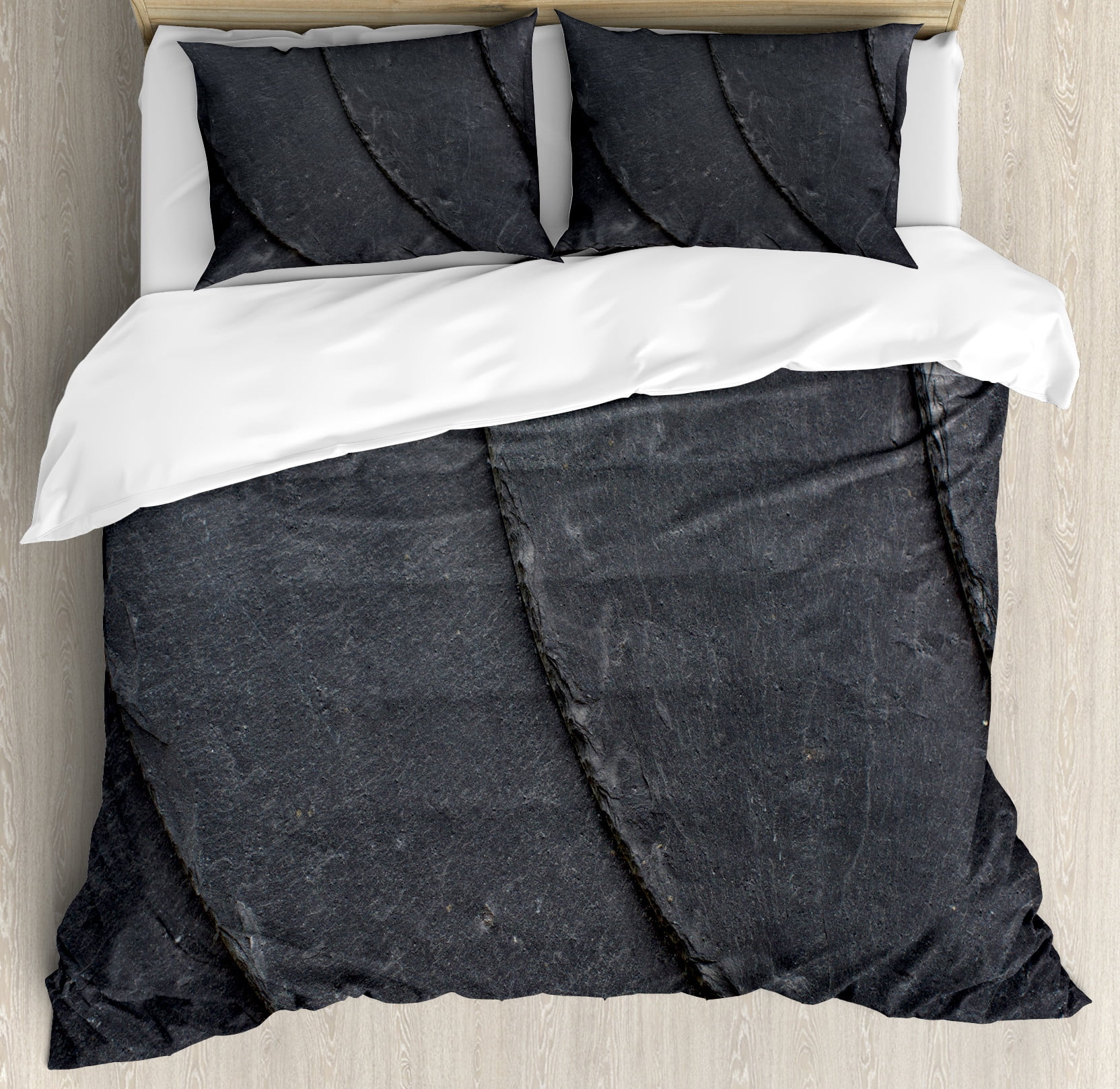 Architecture Duvet Cover Set, Basic and Monochrome Design Tile Inspired ...
