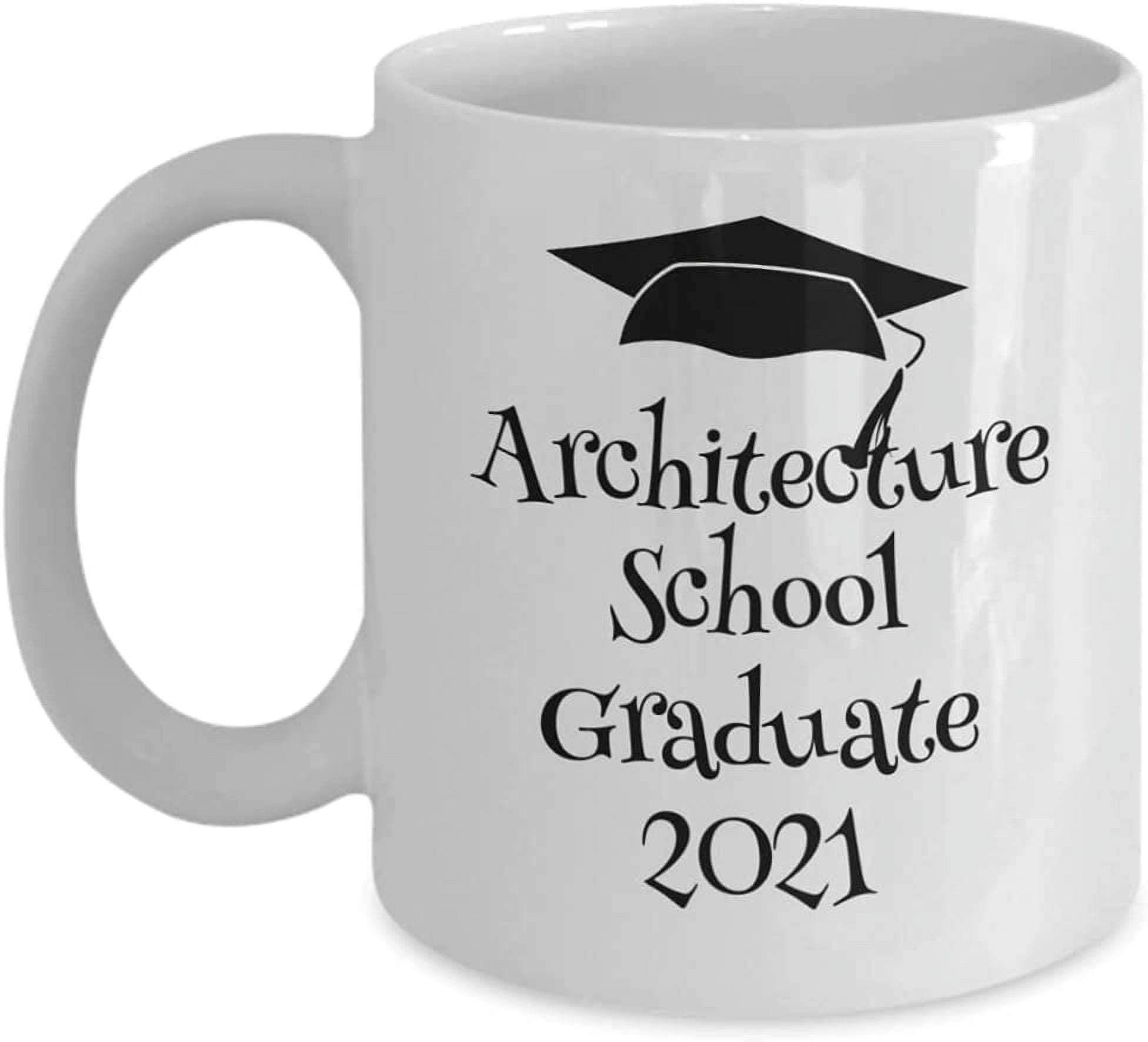Architecture Graduation Mug, Coffee Cup, Architect Graduate, 2021 ...