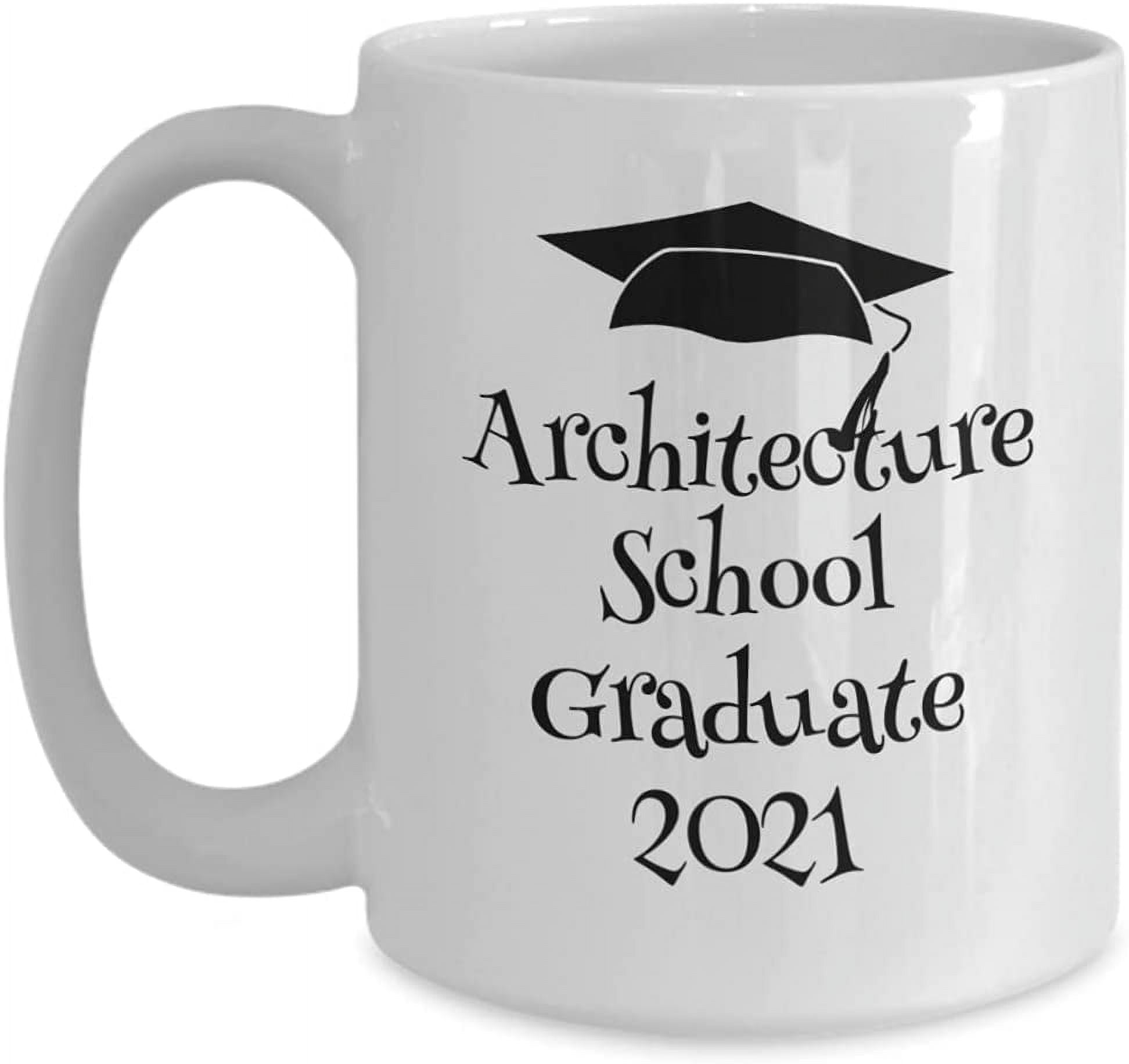 Architecture Graduation Mug, Coffee Cup, Architect Graduate, 2021 ...