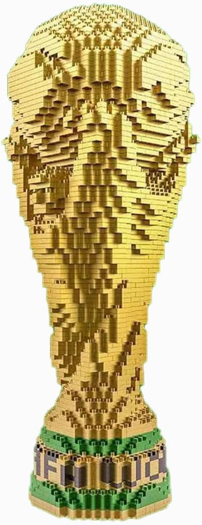 Architecture Micro Mini Blocks World Cup Trophy Model Building Set ...