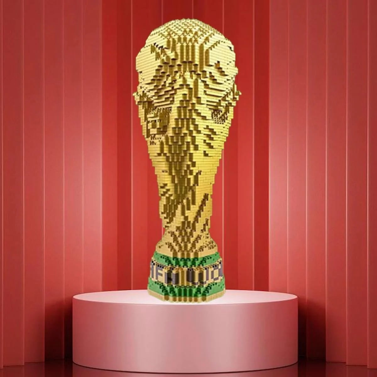 Architecture Micro Mini Blocks World Cup Trophy Model Building Set ...