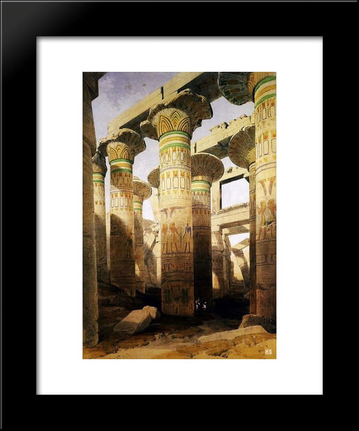 Architecture and Art of the great Temple of Karnak. City of Thebes ...