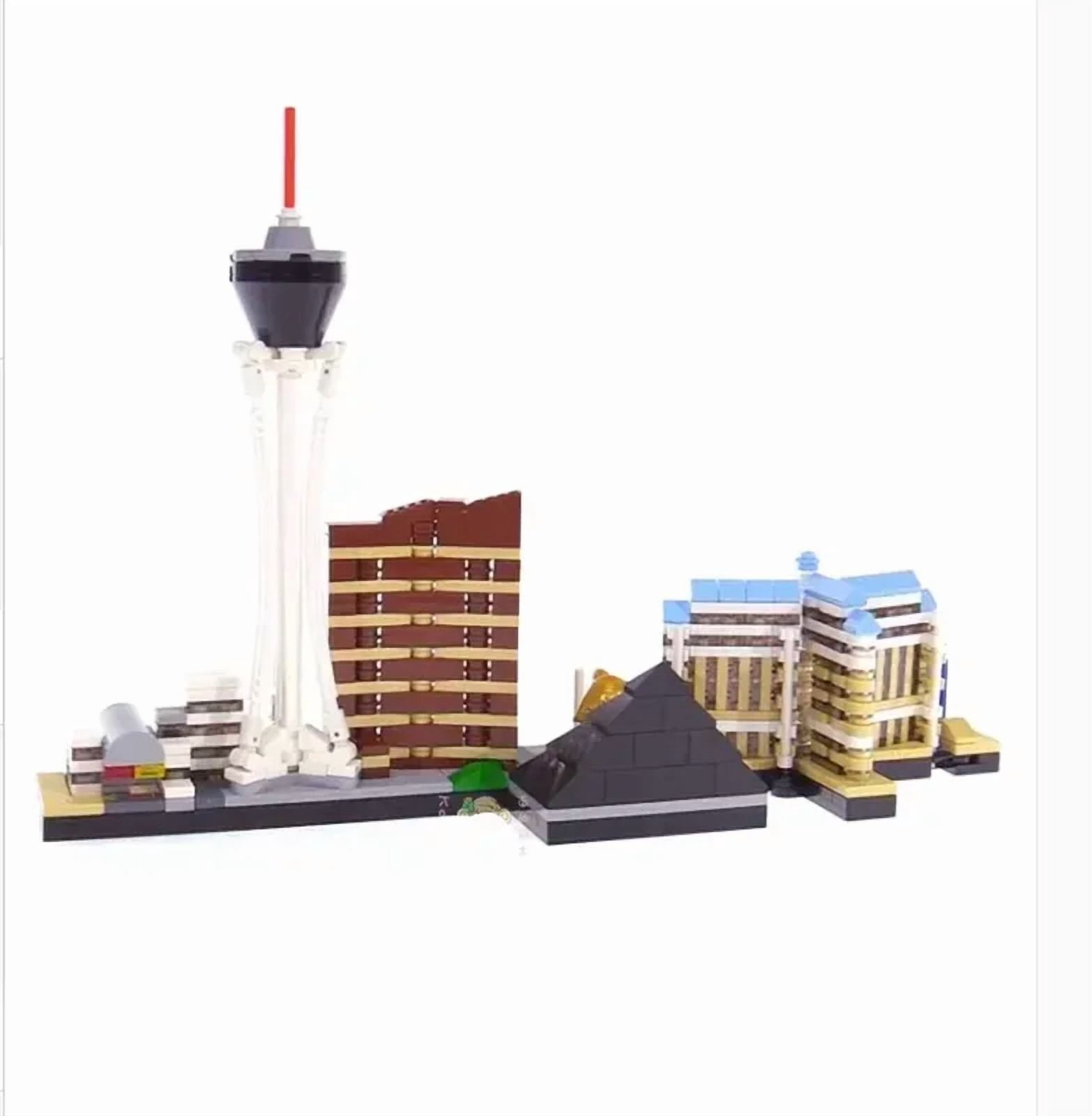 Architecture landmark model architecture-compatible building blocks ...