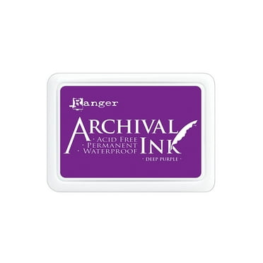 Ink Pad Magenta Archival Dye Permanent Waterproof Ranger - Walmart.com