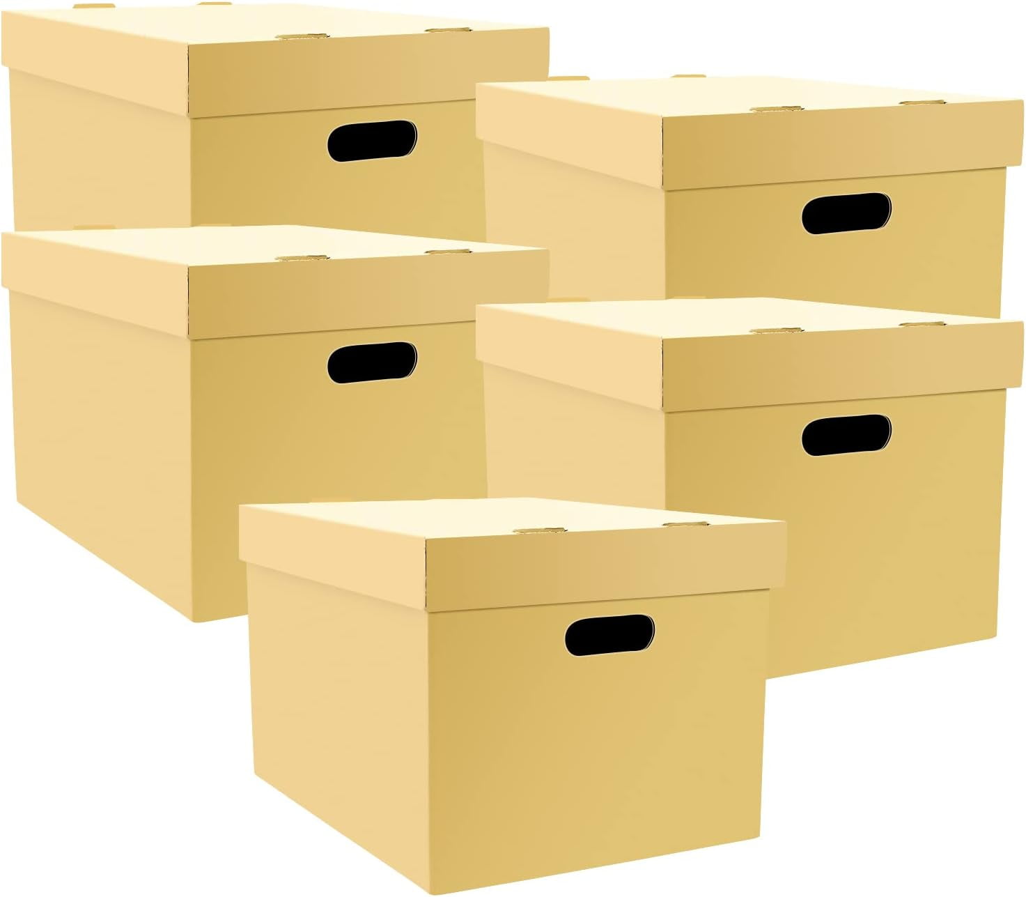Archival Storage Cartons, Ready-To-Assemble, for Documents or Photos ...