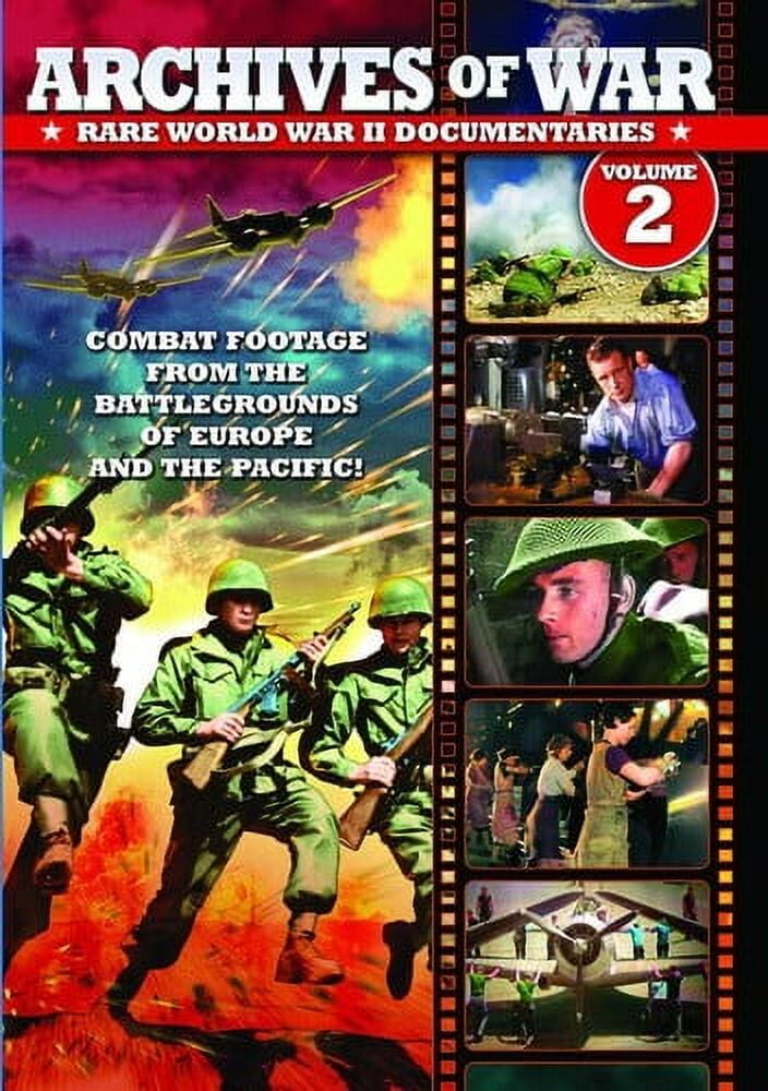 Archives Of War: Rare World War II Documentaries, Vol. 2 (DVD), Alpha Video, Documentary ...