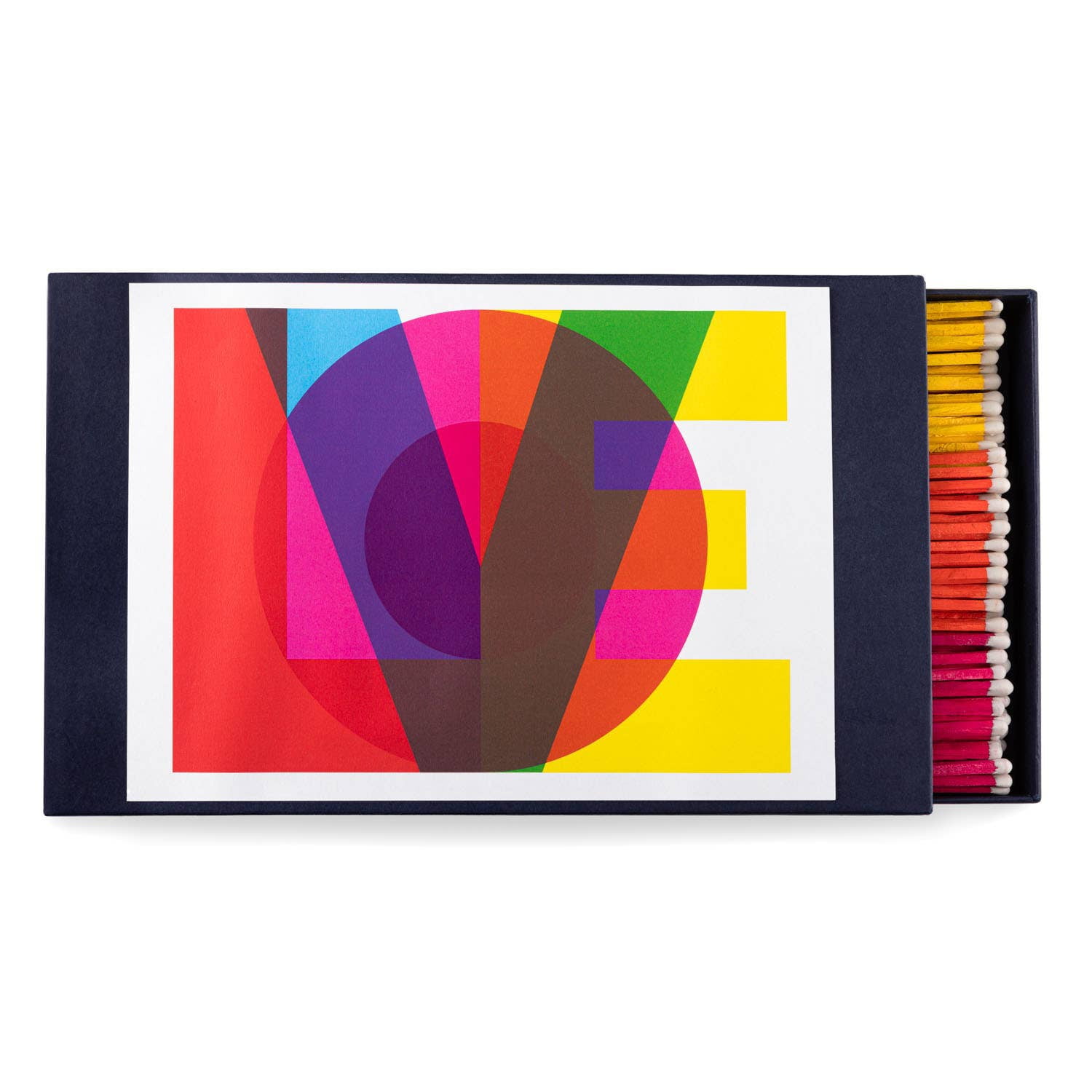 Archivist Gallery - Love Big Matchbox - 8x12 - 150 matches - Walmart.com