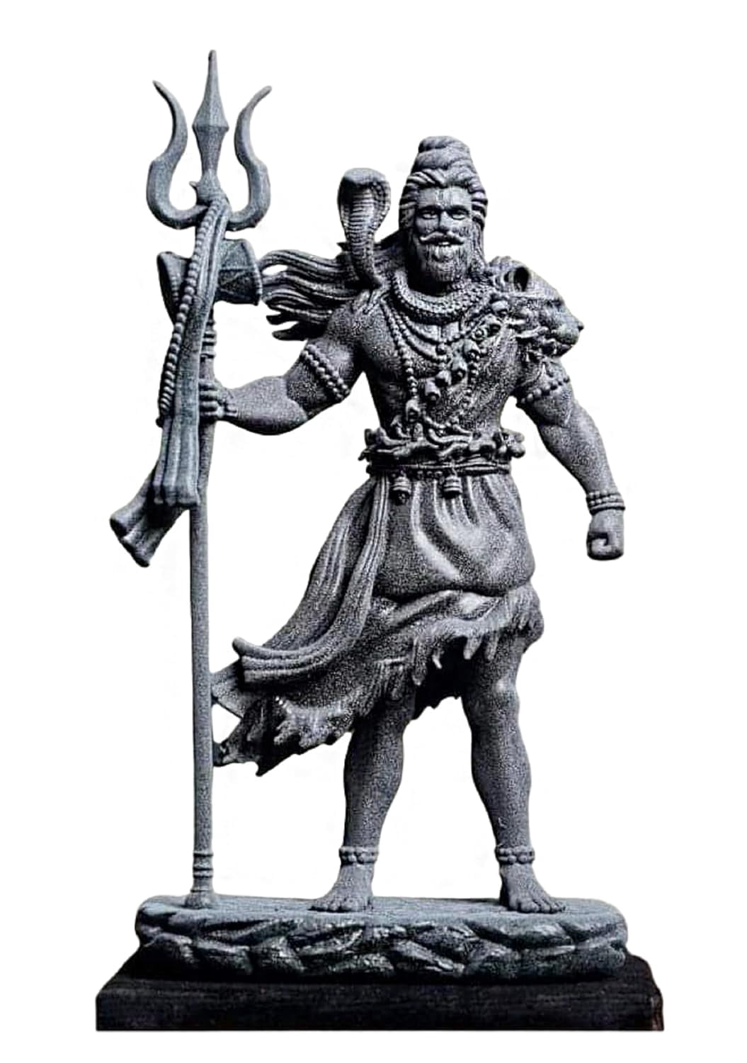 Archna Handicraft Polyresin Shiv Ji Murti for Pooja Room Figurines Idol ...