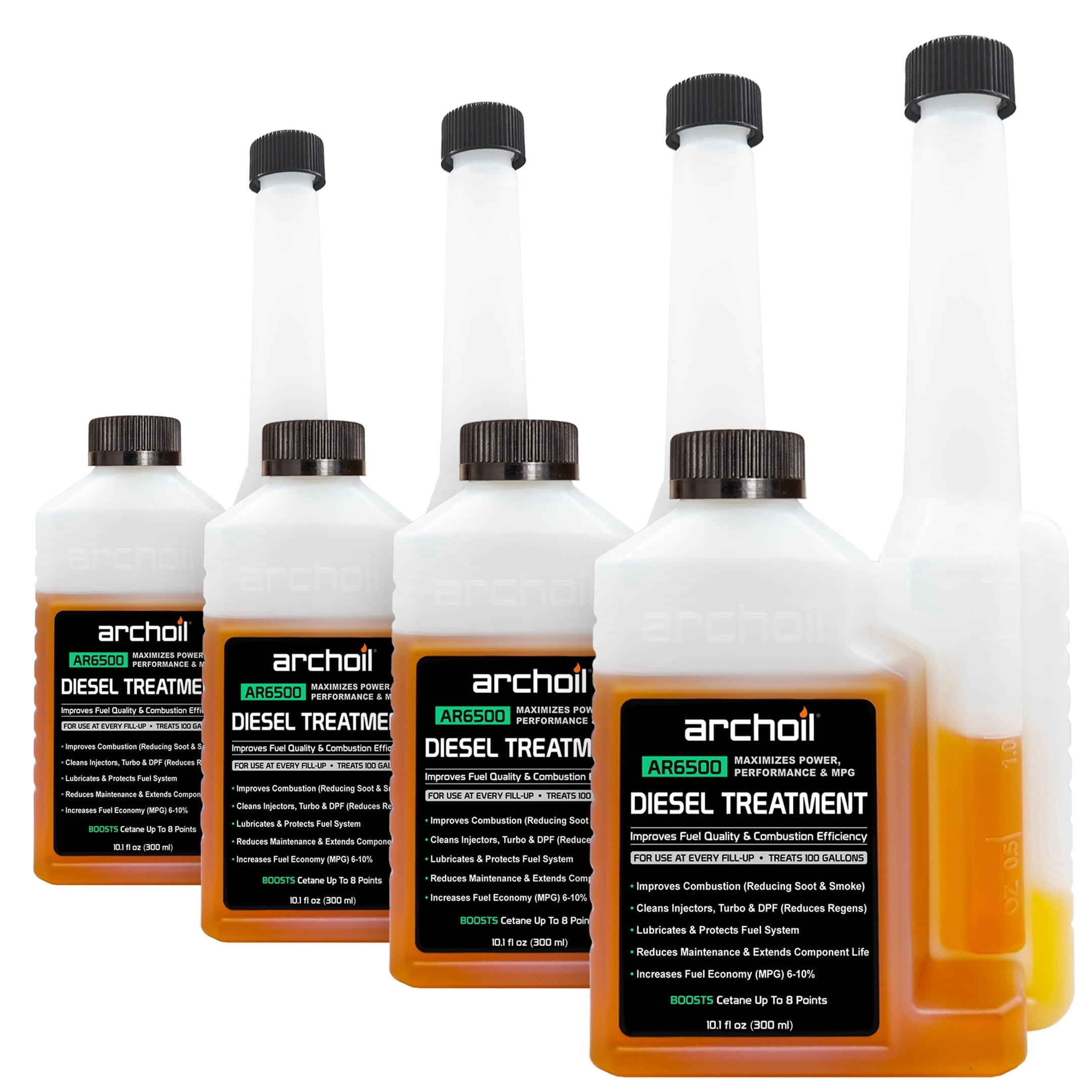 Archoil AR6500 Diesel Treatment (10.1 oz) - Four Pack - Treats 400 ...