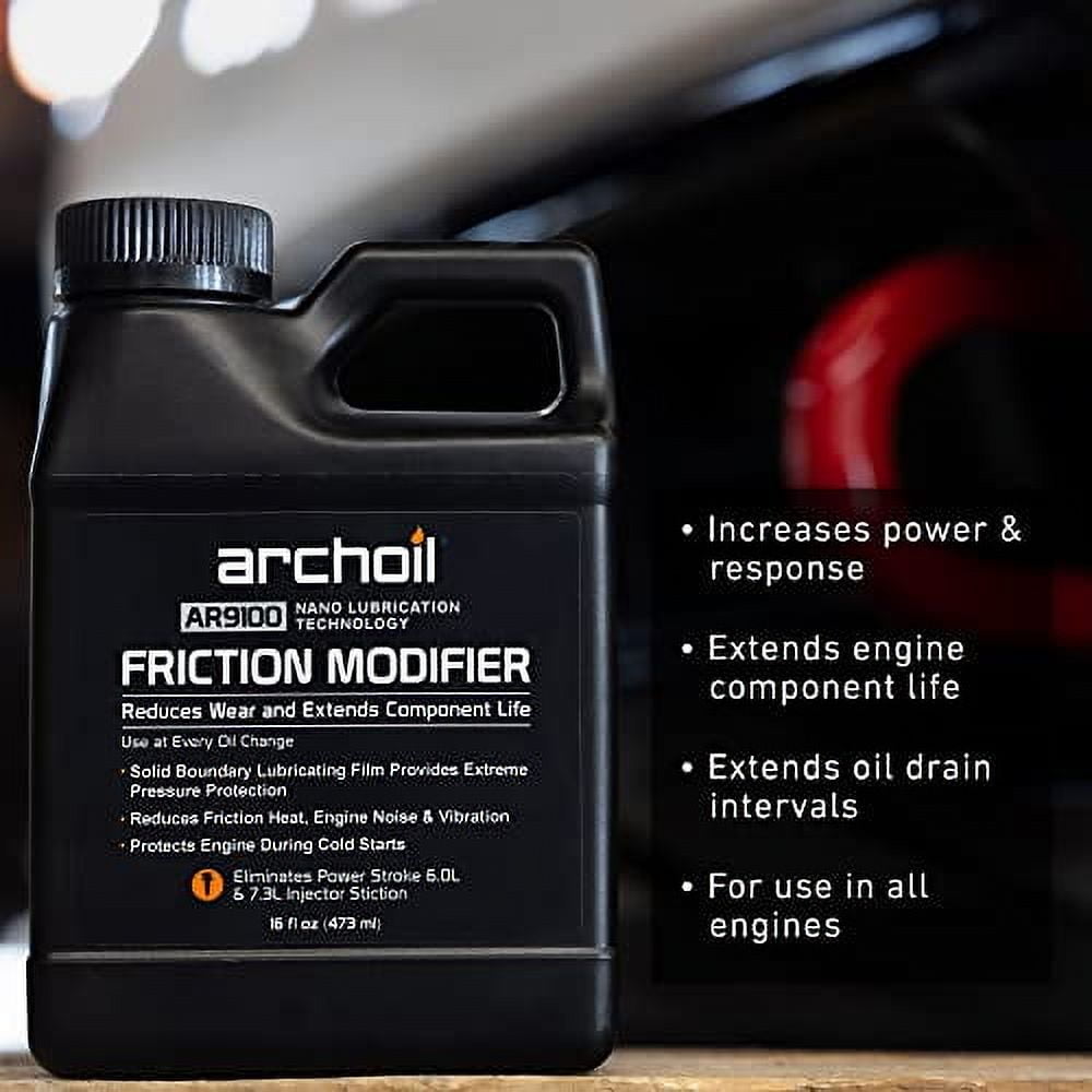 Archoil AR9100 Oil Additive (16oz) for All Vehicles - Powerstroke Cold ...
