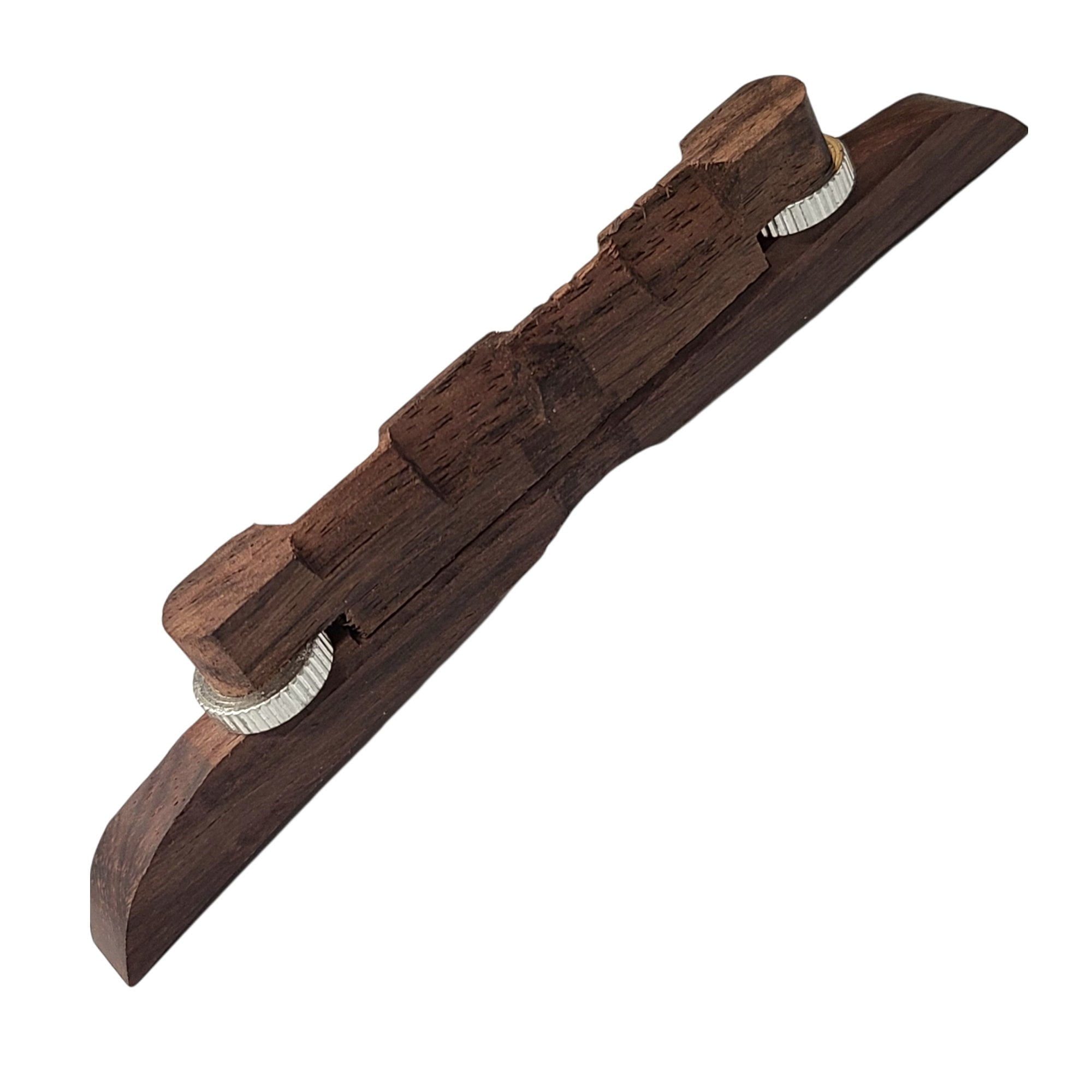 Archtop Mandolin Bridge Wooden Adjustable Genuine Rosewood Thumbwheels ...
