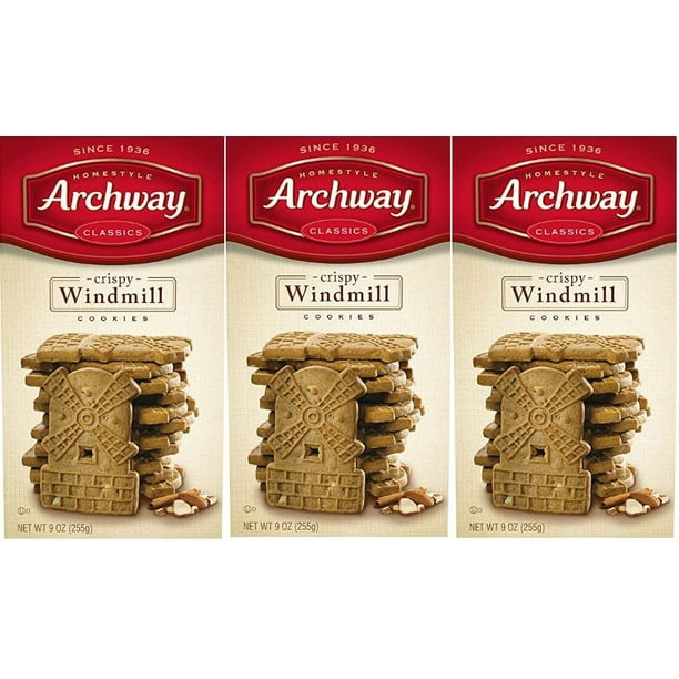 Archway Windmill Cookies, 9 Ounce Box, Pack of 3 - Walmart.com