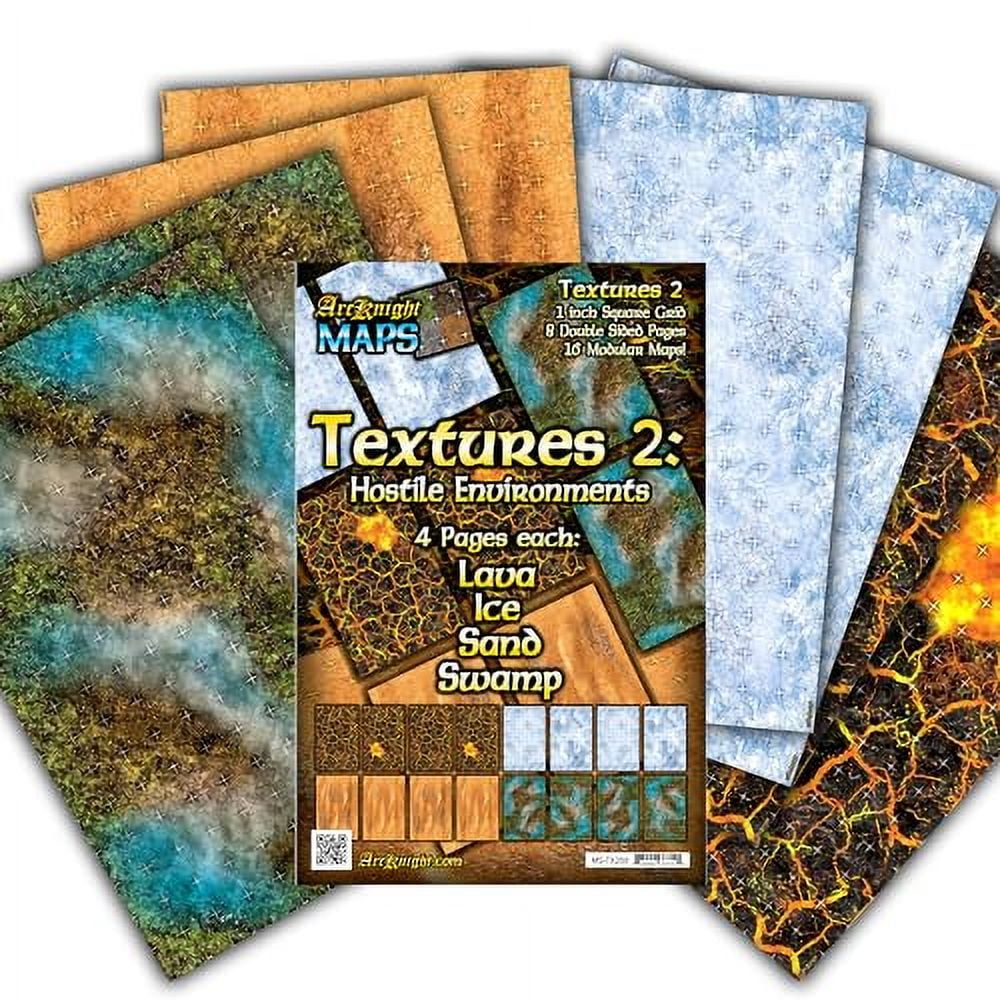 Arcknight The Textures Pack 2 Roleplaying Battlemaps; 16 Modular RPG ...