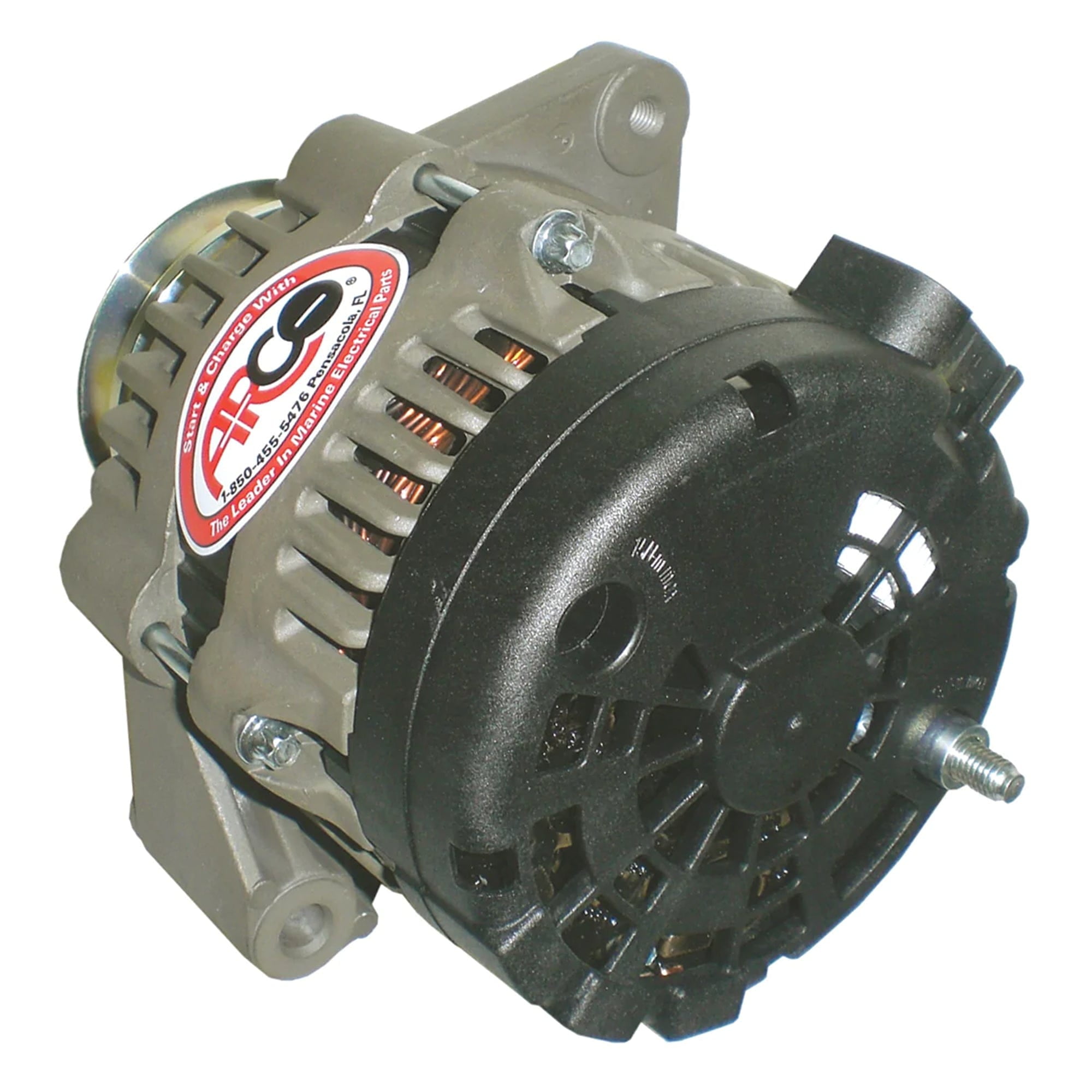 Arco Marine 20828 Replacement Alternator, 12V, 95A, Internal Fan ...