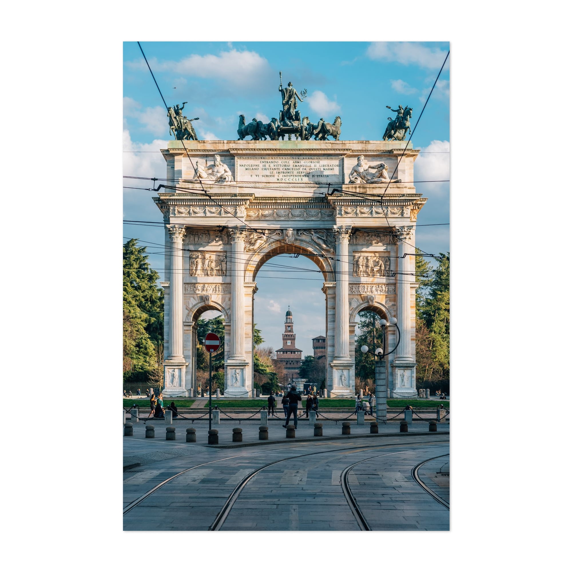 Arco della Pace 02 - Milan Lombardy Italy Photography Architecture ...