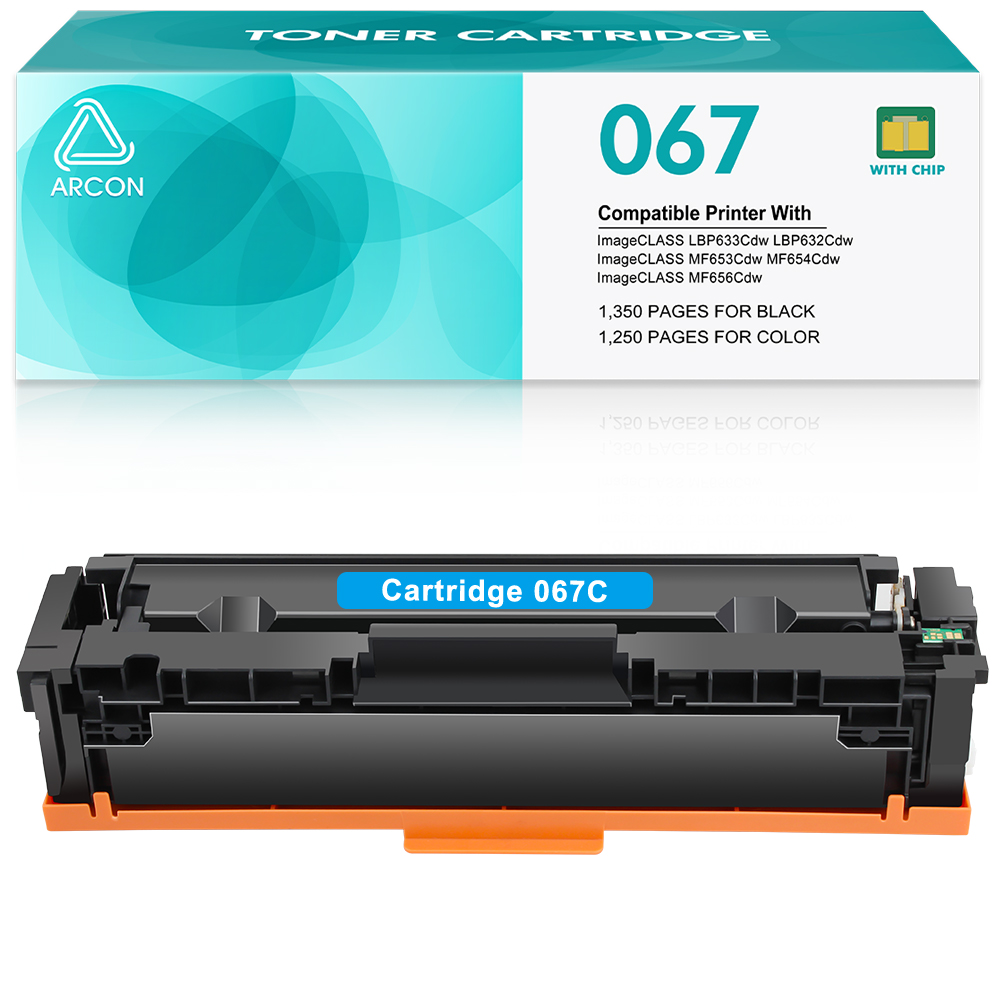 Arcon 067 Toner Cartridge Compatible for Canon 067 067H imageClass ...