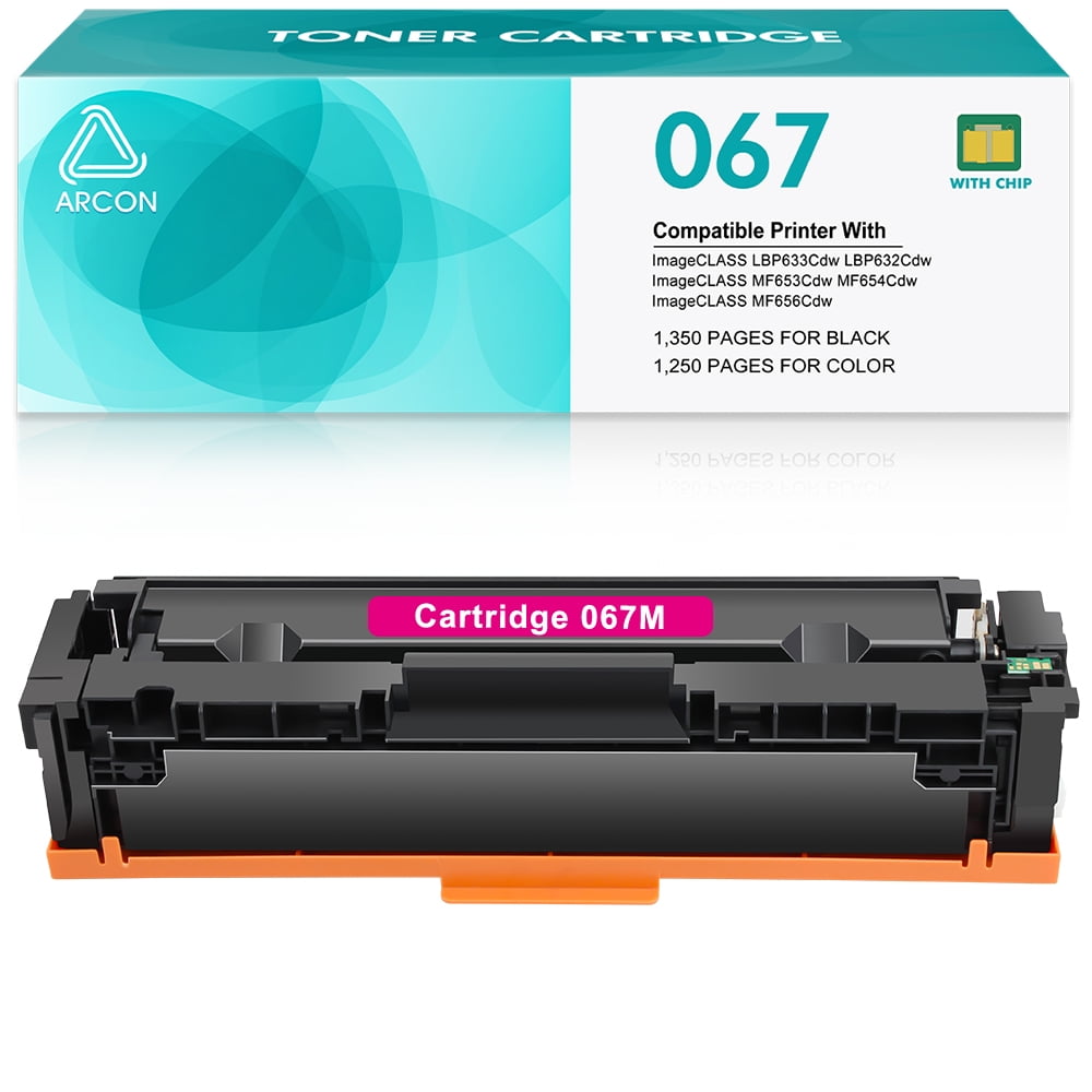 Arcon 067 Toner Cartridge Compatible for Canon 067 067H imageClass ...