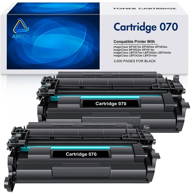 Arcon 070 Toner Cartridge Replacement for Canon 070 070H CRG070 ...