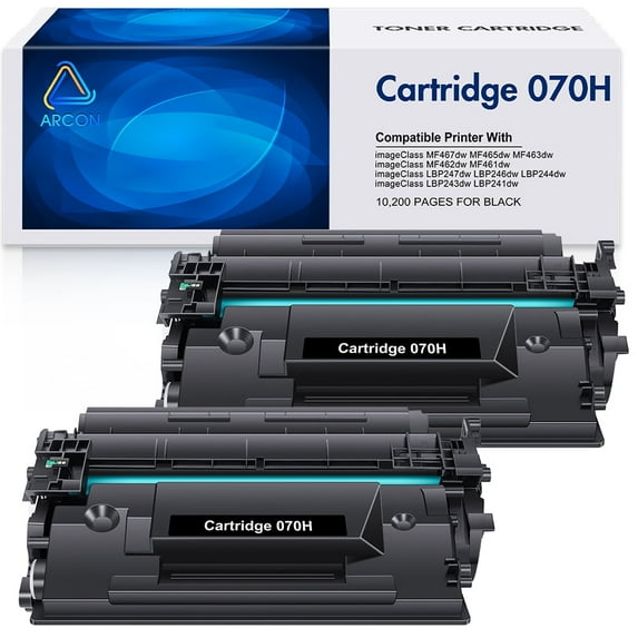 Arcon 070H 070 Toner Cartridge High-Yield Replacement for Canon 070H ...