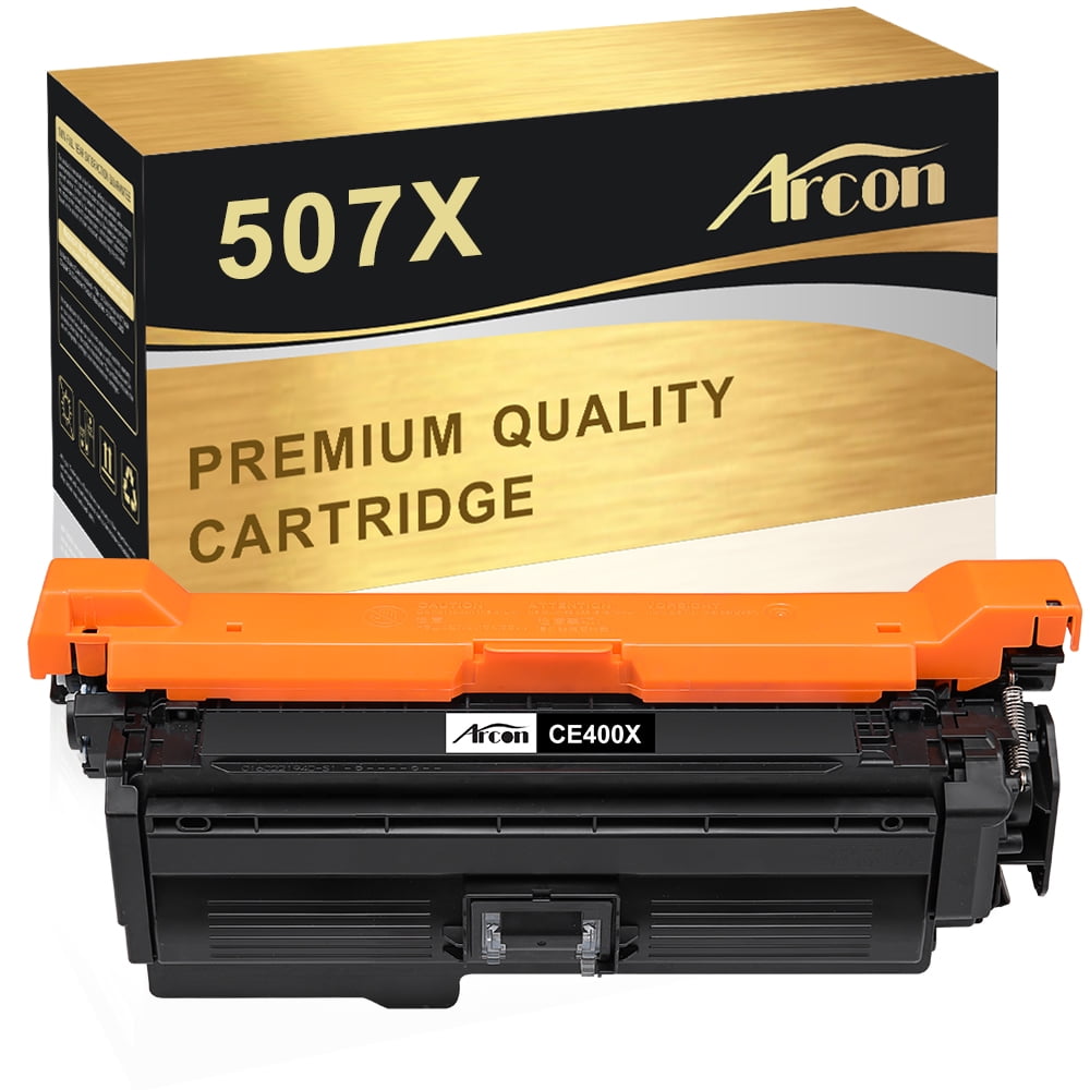 Arcon 1-Pack Compatible Toner for HP 507X CE400A Works with HP LaserJet ...