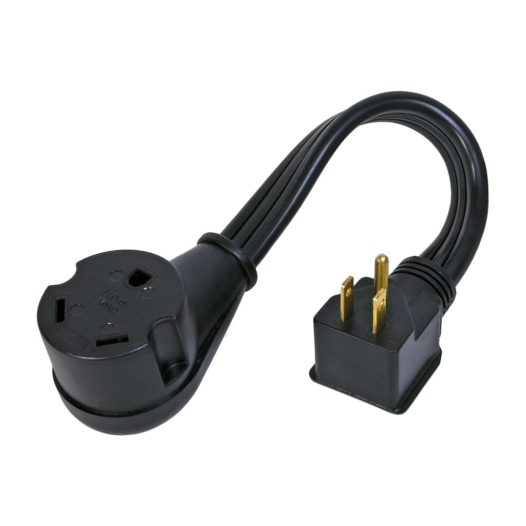 Arcon 14246 Generator Pigtail Power Cord 30-Amp Female to 15-Amp Male ...