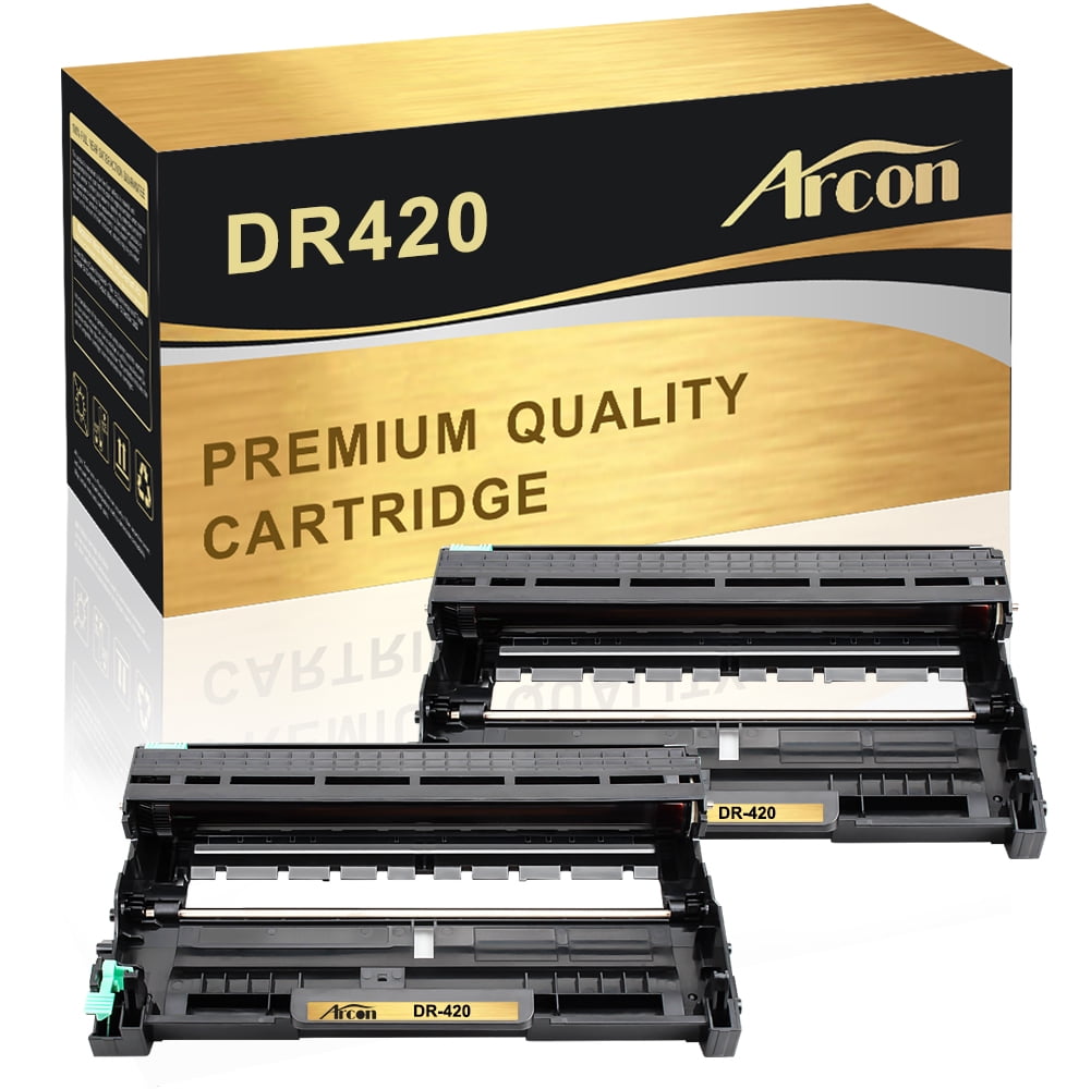 Arcon 2-Pack Compatible DR420 Drum Unit for Brother DR-420 DR 420 works ...