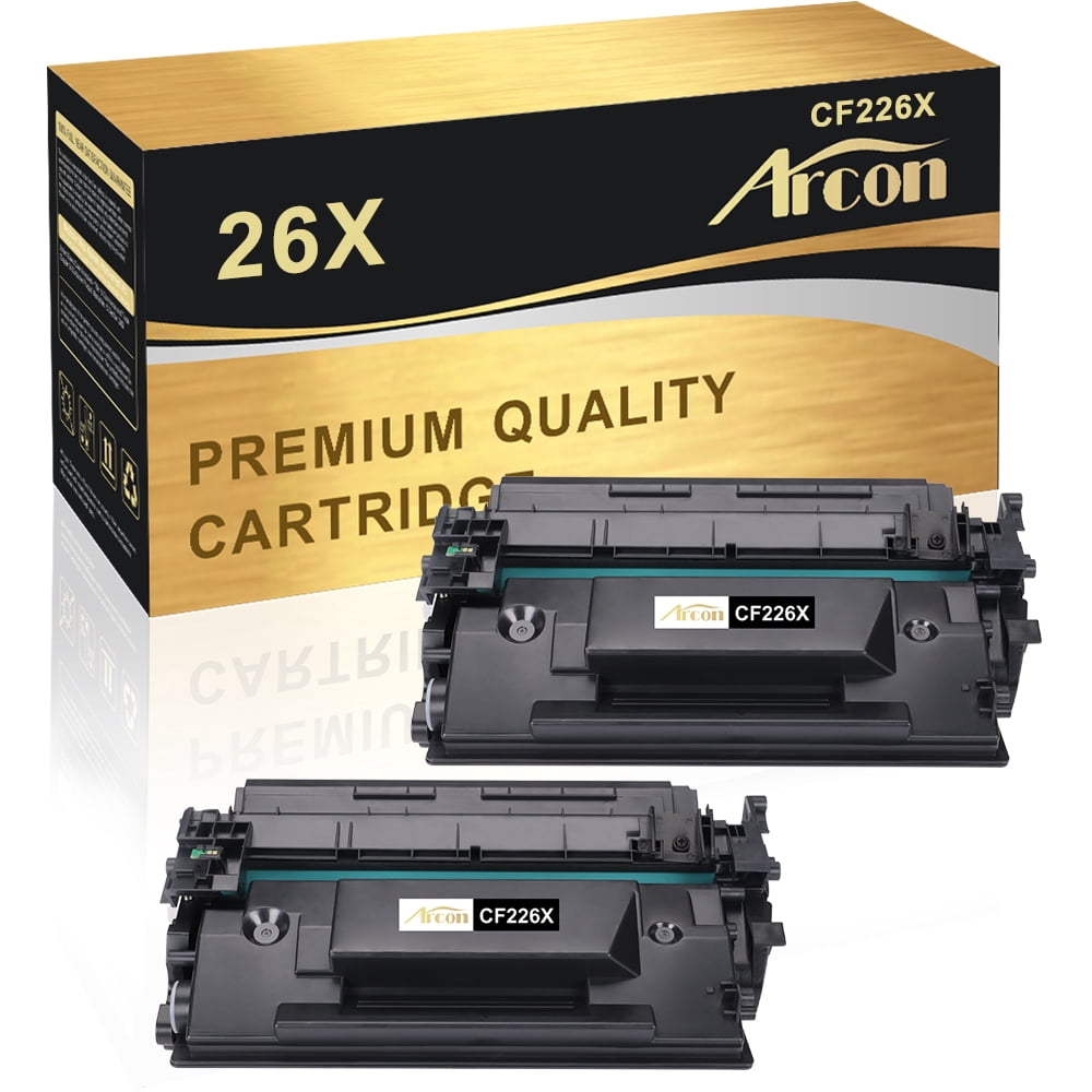 Arcon 2-Pack Compatible Toner for HP 26X CF226X 26A CF226A works with ...