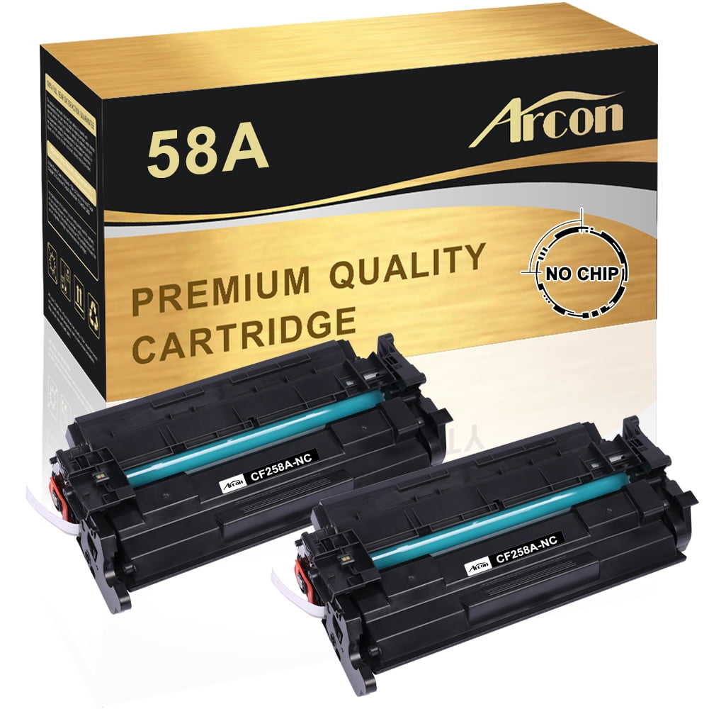 Arcon 2-Pack Compatible Toner for HP CF258A 58A works with LaserJet Pro ...