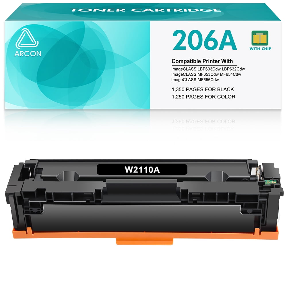 Arcon 206A Toner Cartridge with Chip Compatible for HP 206A 206X W2110A ...